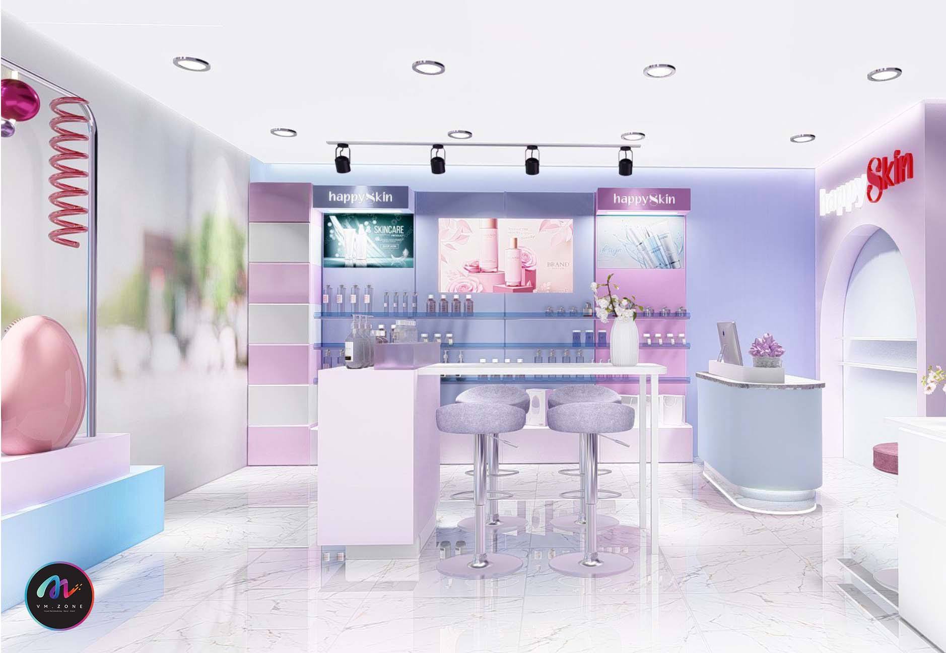 [VISUAL MERCHANDISE - POSM] - HAPPY SKIN SPA